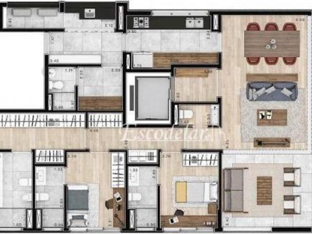 Apartamento à venda, 134 m² por R$ 5.270.000,00 Cerqueira César São Paulo/SP