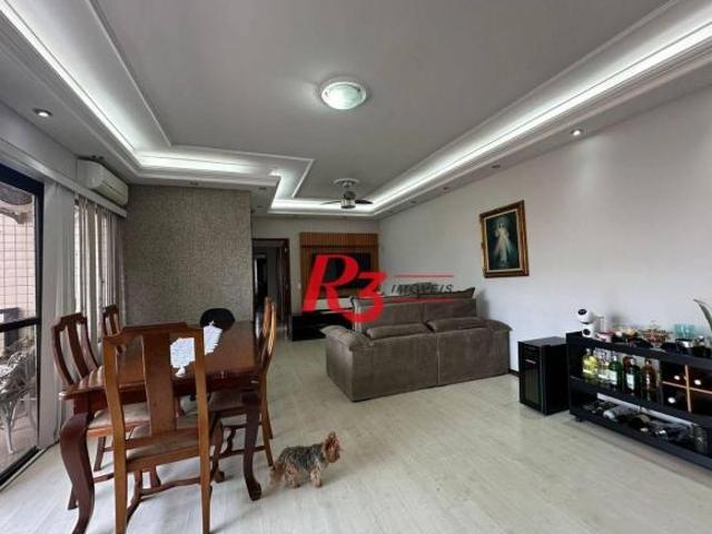 Apartamento à venda, 135 m² por R$ 950.000,00 Marapé Santos/SP