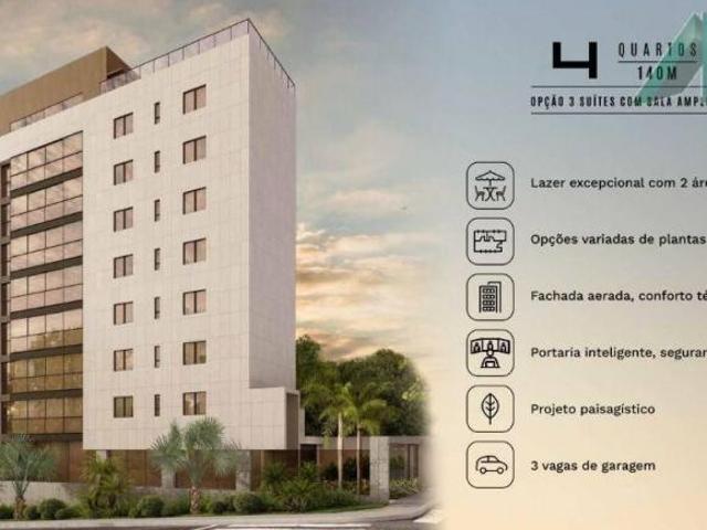 Apartamento à venda, 138 m² por R$ 2.212.000,00 Santo Antônio Belo Horizonte/MG