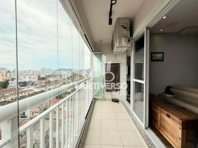 Apartamento à venda, 1 quarto no bairro Vila Mathias em Santos