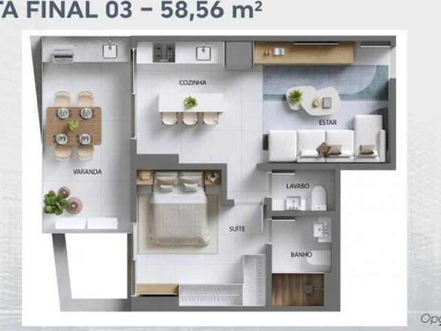 Apartamento à venda, 1 quarto no bairro Ponta da Praia em Santos