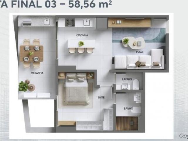 Apartamento à venda, 1 quarto no bairro Ponta da Praia em Santos