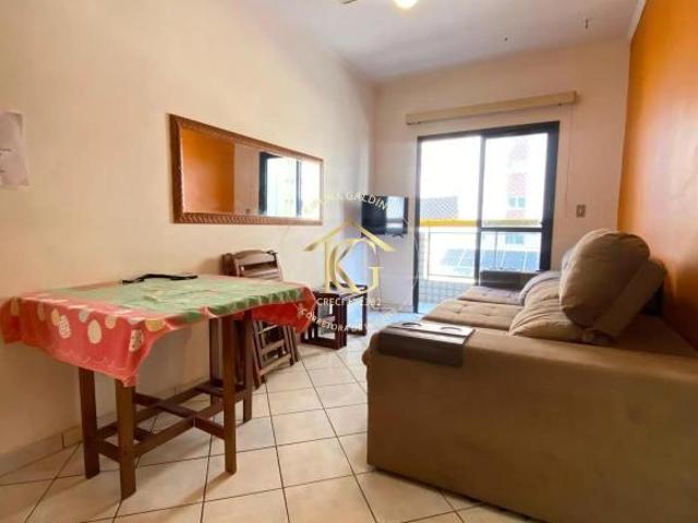 Apartamento a venda 1 quarto sacada vista mar Aviação Praia Grande São Paulo
