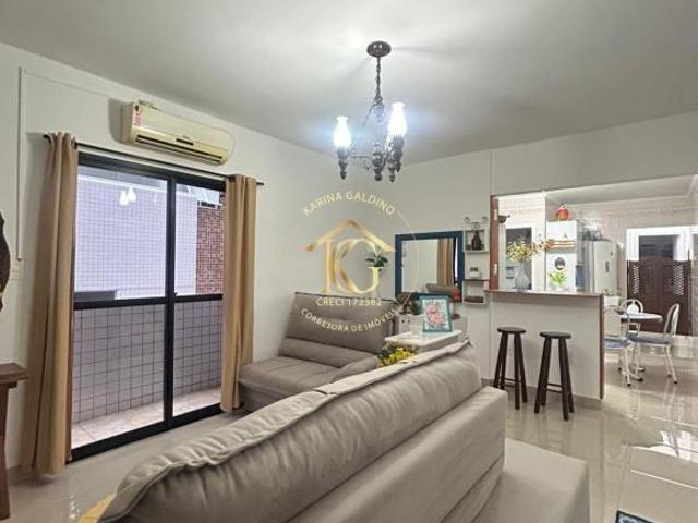 Apartamento A venda 1 quarto Semimobiliado Canto do Forte Praia Grande SP