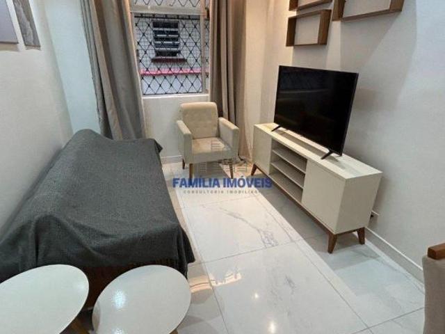 Apartamento à venda 1 quarto térreo garagem Boqueirão Santos/SP