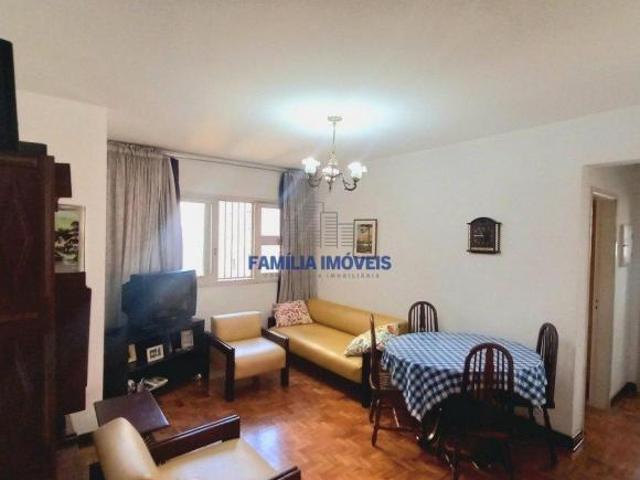 Apartamento à venda 1 quarto vista mar garagem no Embaré Santos/SP
