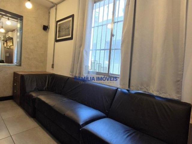Apartamento à venda 1 quarto 1 quadra da praia Boqueirão Santos/SP