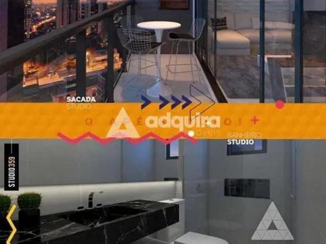 Apartamento à venda 1 Quarto, 1 Vaga, 100.51M², Centro, Ponta Grossa PR