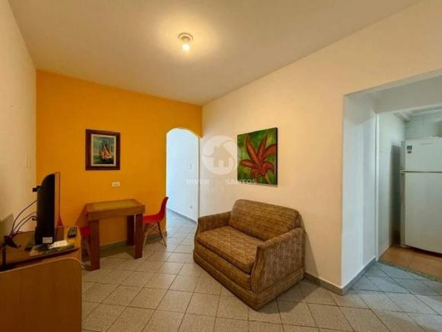 Apartamento à venda, 1 quarto, 1 vaga, Gonzaga Santos/SP
