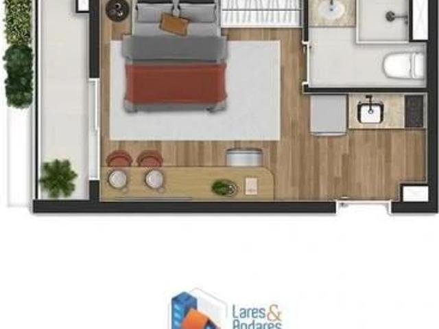 Apartamento à venda 1 Quarto 23.75M² Itaim Bibi São Paulo SP