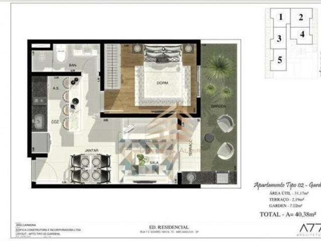Apartamento à venda, 26 m² por R$ 260.000,00 Vila Aricanduva São Paulo/SP