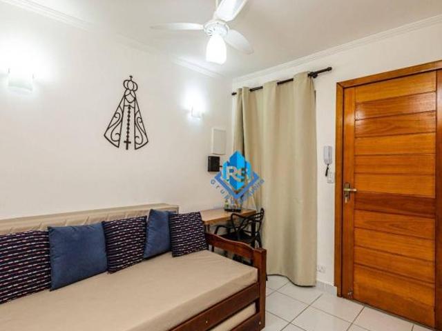Apartamento à venda, 27 m² por R$ 220.000,00 Canto do Forte Praia Grande/SP