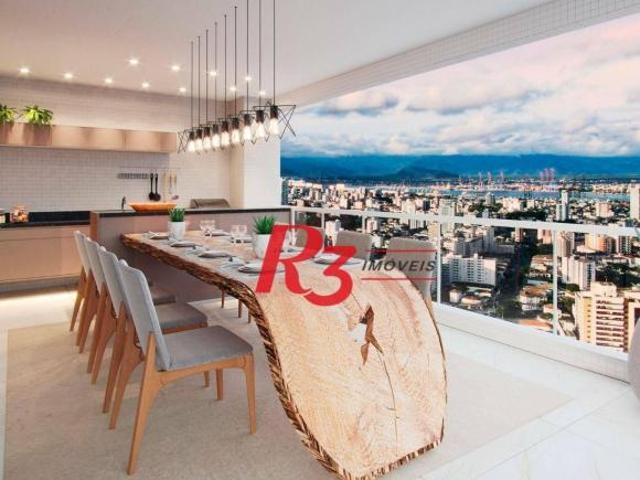 Apartamento à venda, 290 m² por R$ 7.448.000,00 Ponta da Praia Santos/SP