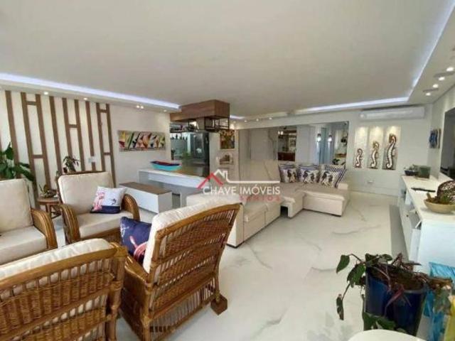 Apartamento à venda, 200 m² por R$ 2.050.000,00 Ponta da Praia Santos/SP