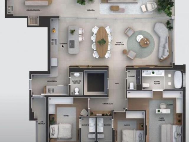 Apartamento à venda, 204 m² Centro Londrina/PR
