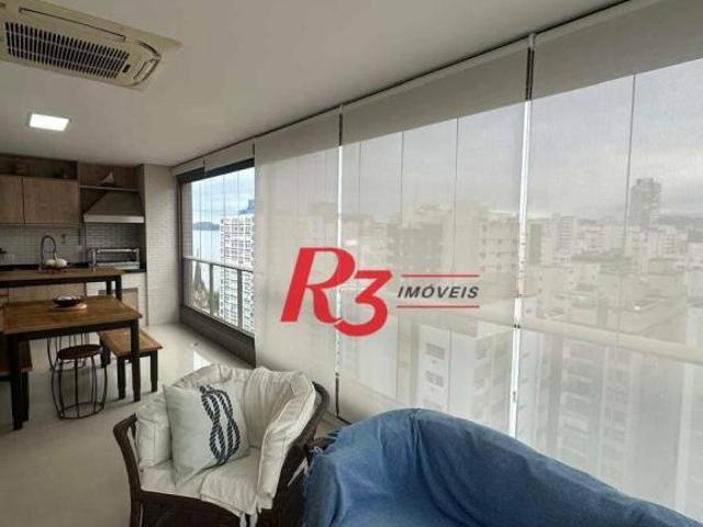 Apartamento à venda, 210 m² por R$ 3.600.000,00 Embaré Santos/SP