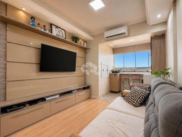 Apartamento à venda 2 dormitórios, 1 vaga de garagem Mobiliado Sacada com churrasqueira Cent