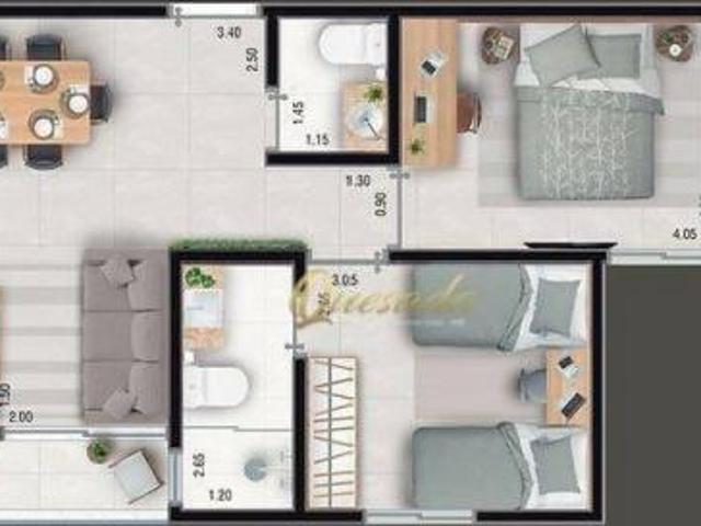 Apartamento à venda, 2 dormitórios, 1 suíte, lazer, Edifício Vila Bela, Indaiatuba
