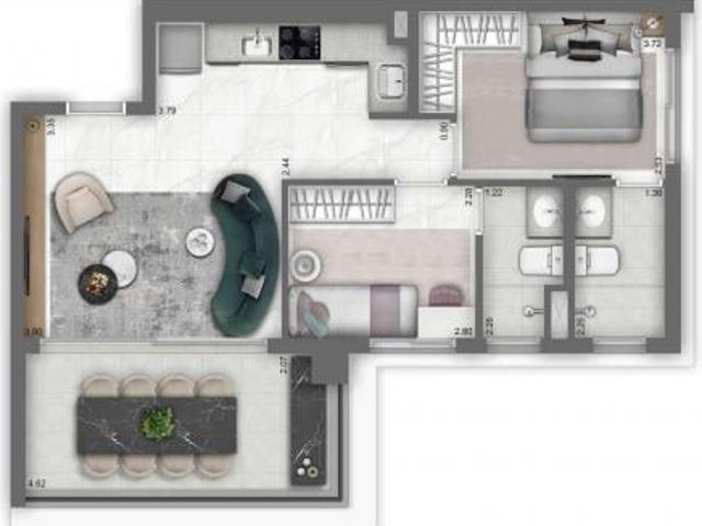 Venda de apartamento 76m² Vila Anastácio São Paulo SP