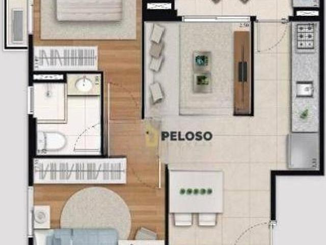 Apartamento à venda | 2 dormitórios | terraço |