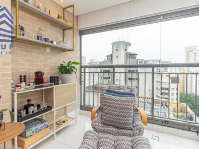 Apartamento à venda, 2 dorms, 1 suíte, 1 vaga em Moema