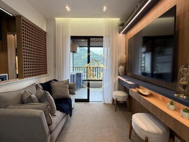 Apartamento à venda 2 suítes mobiliado no Canto do Forte/Praia Grande