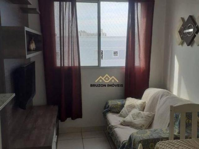 APARTAMENTO À VENDA 2 QUARTOS, 48M², R$ 235.000,00 CONDOMÍNIO AMETISTA VILLE JARDIM NOVA EUROP