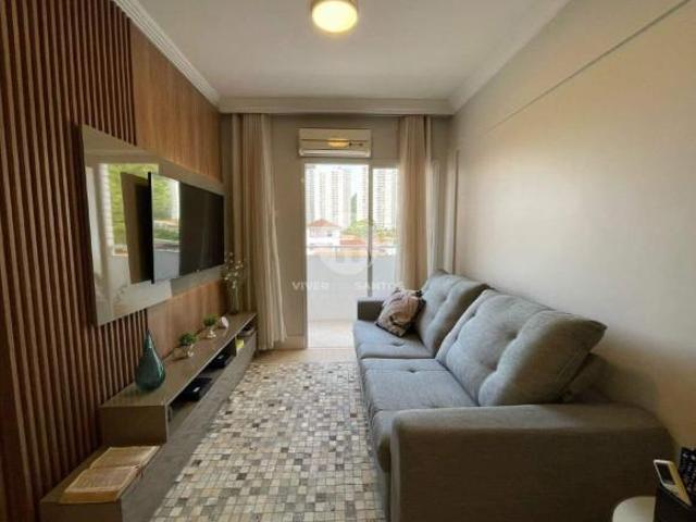 Apartamento à venda, 2 quartos, 1 suíte e dependência completa no bairro do Marapé, em Santos/SP