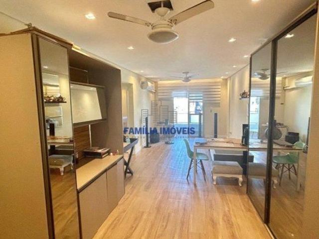 Apartamento á venda 2 Quartos 1 Suíte Frente Marapé Santos/SP
