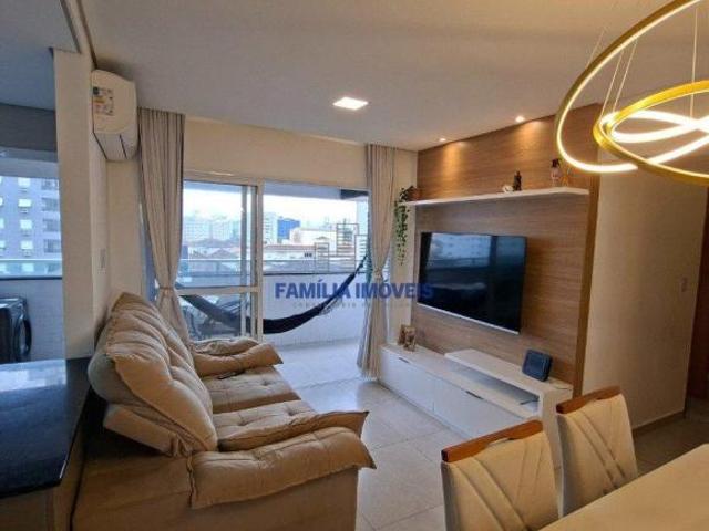 Apartamento à venda 2 quartos 1 suíte lazer Marapé Santos/SP