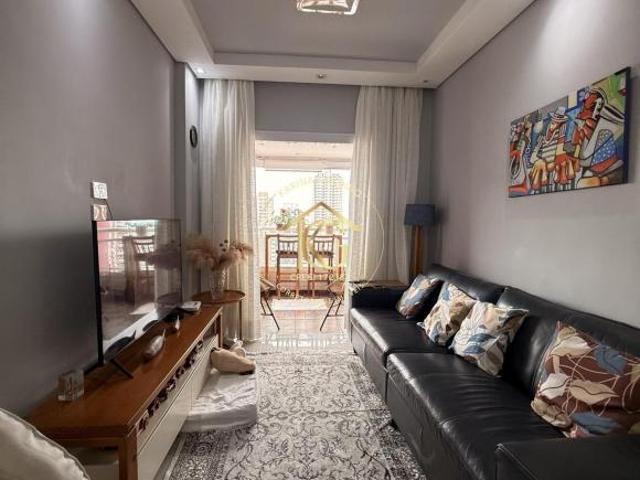 Apartamento Á Venda 2 Quartos 1 suíte Sacada Gourmet Mobiliado Canto do Forte PG