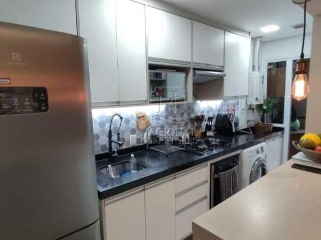 Apartamento à venda, 2 quartos, 1 suíte, 1 vaga, Vila Homero Thon Santo André/SP