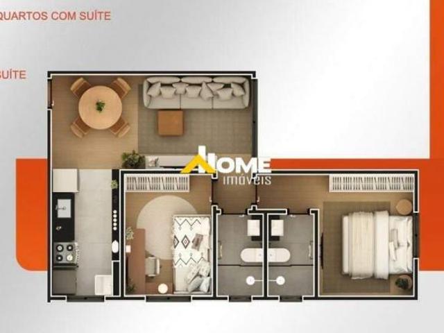 Apartamento à venda, 2 quartos, 1 suíte, 1 vaga, Brasil Industrial Belo Horizonte/MG