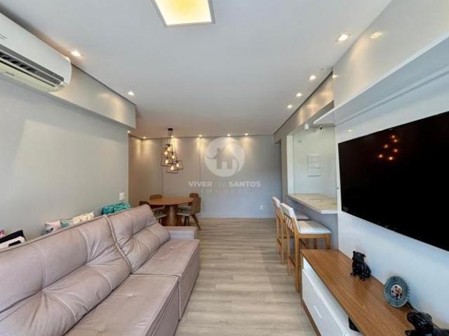 Apartamento à venda, 2 quartos, 1 suíte, 1 vaga, Marapé Santos/SP