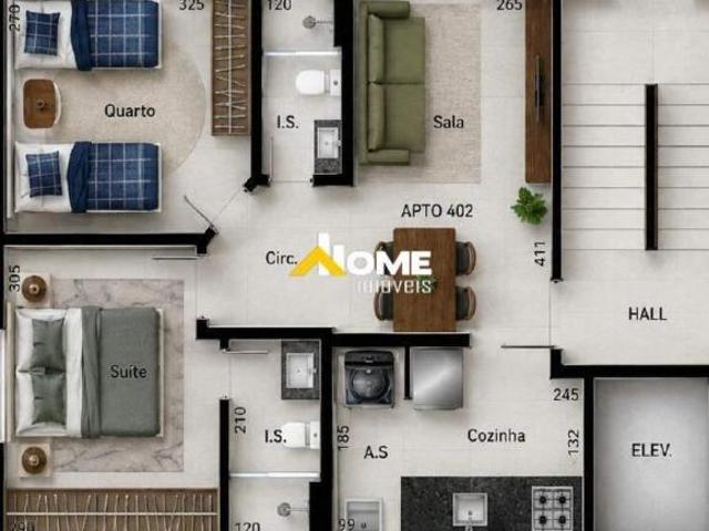 Apartamento à venda, 2 quartos, 1 suíte, 1 vaga, Milionários Belo Horizonte/MG