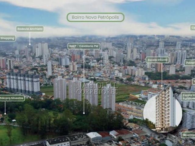 Apartamento à venda, 2 quartos, 1 suíte, 1 vaga, Nova Petrópolis São Bernardo do Campo/SP