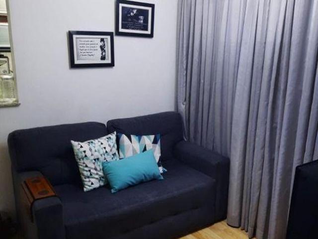 Apartamento à venda, 2 quartos, 1 suíte, 2 vagas, Jardim Santo André/SP