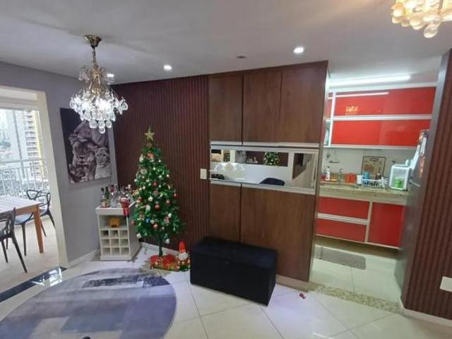 Apartamento à venda, 2 quartos, 1 suíte, 2 vagas, Vila Valparaíso Santo André/SP