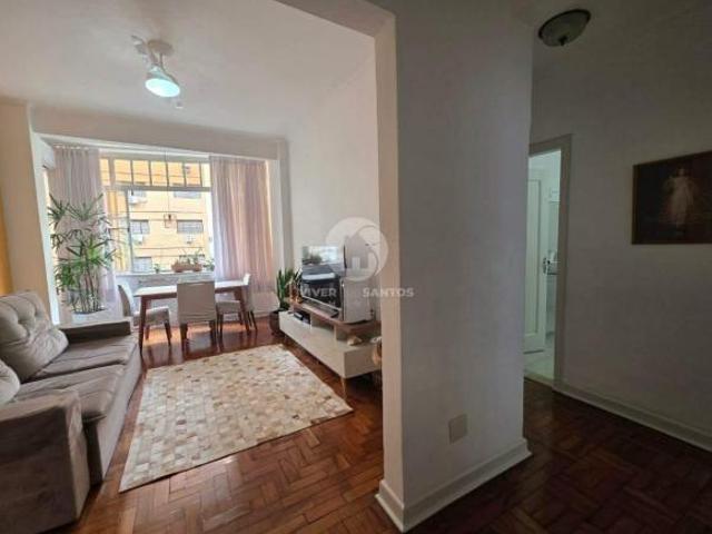Apartamento à venda, 2 quartos, 1 vaga, Boqueirão Santos/SP