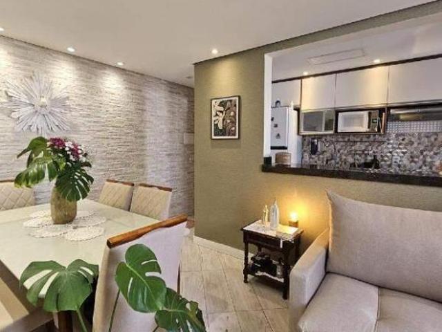 Apartamento à venda 2 quartos 1 vaga Homero Thon Santo André SP