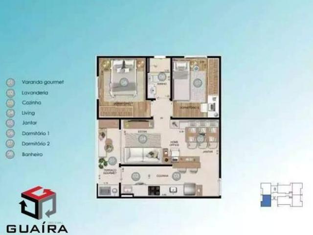 Apartamento à venda 2 quartos 1 vaga Jardim do Mar São Bernardo do Campo SP