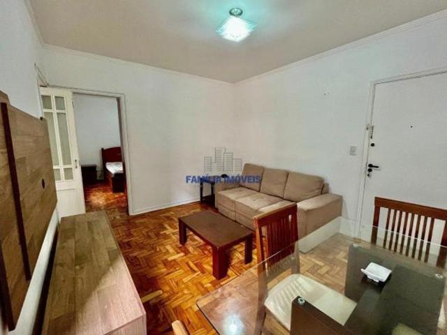 Apartamento a venda 2 quartos 1 vaga na Pompéia em Santos
