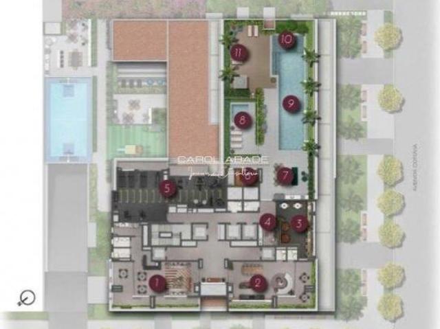 Apartamento à venda 2 Quartos 2 Suítes 1 Vaga 94.8M² à venda em Moema