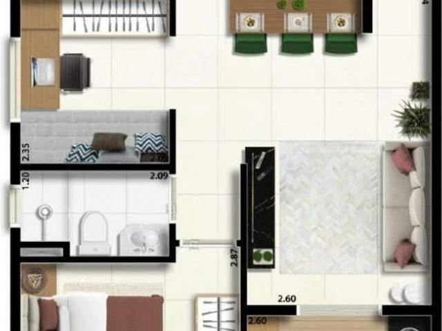 Apartamento à venda 2 quartos 2 vagas Anchieta São Bernardo do Campo SP