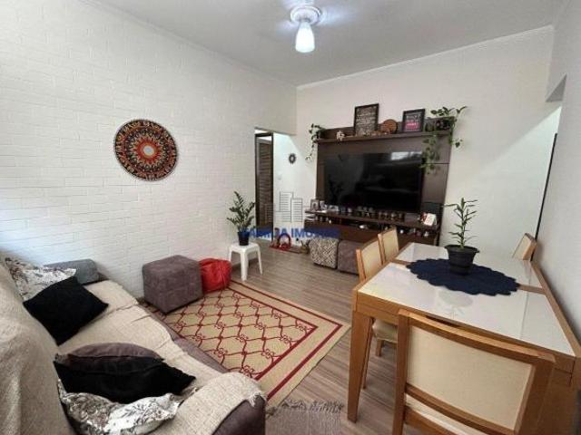 Apartamento à venda 2 quartos térreo 1 vaga Encruzilhada Santos/SP