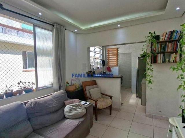Apartamento a venda 2 quartos vaga Boqueirão Santos/SP