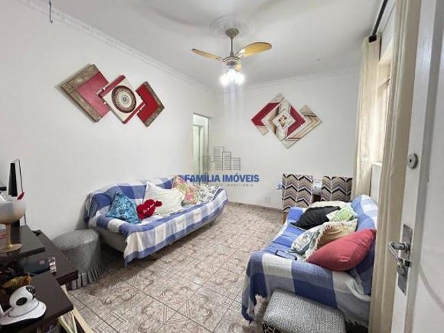 Apartamento à venda 2 quartos vaga 1º andar Campo Grande Santos/SP