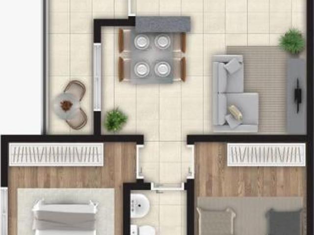 Apartamento à venda 2 quartos Carapicuíba SP