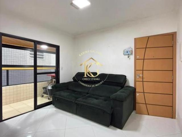 Apartamento á venda 2 quartos com sacada gourmet Boqueirão Praia Grande Sp