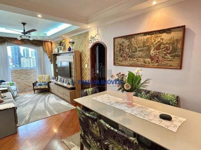 Apartamento á venda 2 quartos dependência Campo Grande Santos/SP